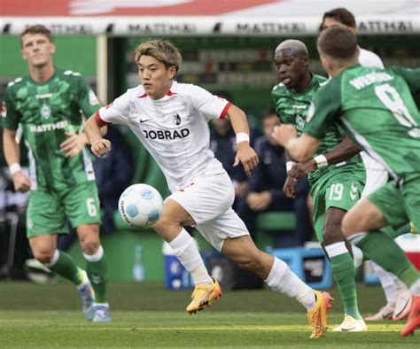 【ブンデスリーガ速報】堂安が今季3得点目、フライブルク勝利に貢献 Sports Data And Article