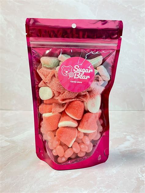 Pink Gummy And Sour Mix