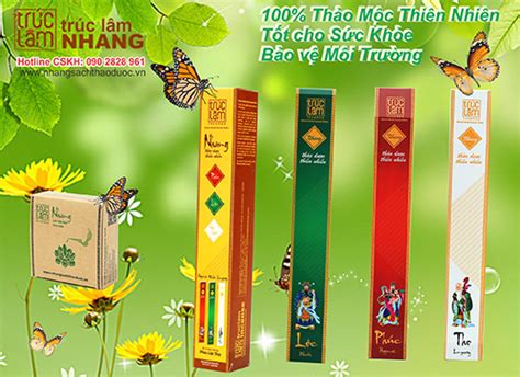 Nhang Sạch Thảo Dược Nhang Sạch Trúc Lâm