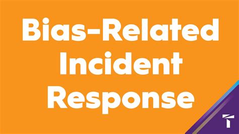 Reporting Bias Related Incident Institutional Compliance Office