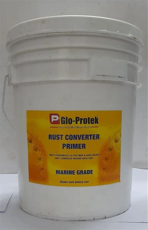 GLO PROTEK GERY RUST CONVERTER PRIMER MARINE INDUSTRIAL GRADE Packaging Type Bucket