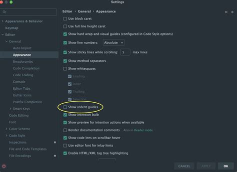 Editor Android Studio Remove Vertical Line Break Stack Overflow