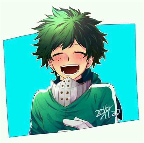 My Hero Academia Deku Smiling Artsied
