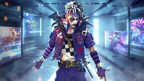 Garena Free Fire 4k Ultra Hd Wallpaper Epic Character Showcase