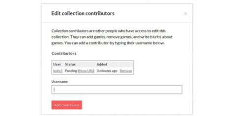How To Add Contributors To An Game Page