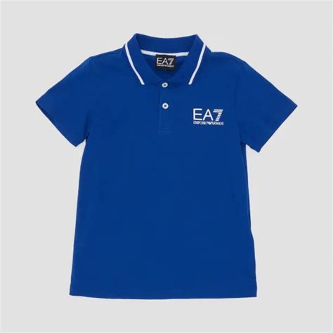 阿玛尼ea7 男童全棉珠地布 Polo 衫 12312033ah 小迈步海淘品牌官网