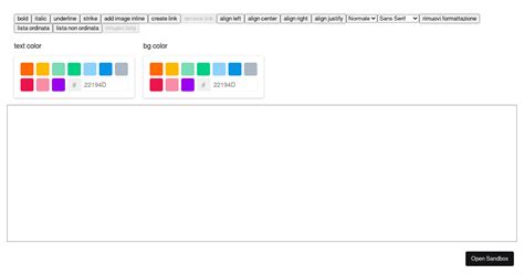 Qboxmail Rich Text Forked Codesandbox