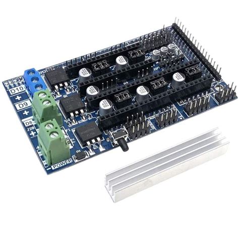 motherboard reprap arduino mega pololu shields ramps 1 6 motherboard arduino 3d printer parts