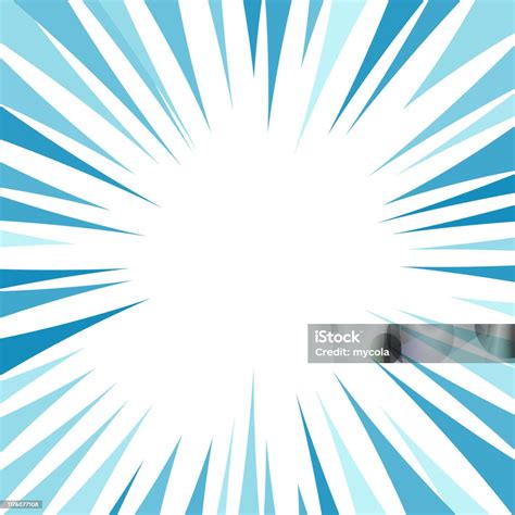 컬러 코믹 일러스트 방사형 줄무늬 추상적 인 배경입니다 만화와 애니메이션 만화의 텍스트 프레임입니다 Eps10 벡터 고풍스런에 대한 스톡 벡터 아트 및 기타 이미지 Istock