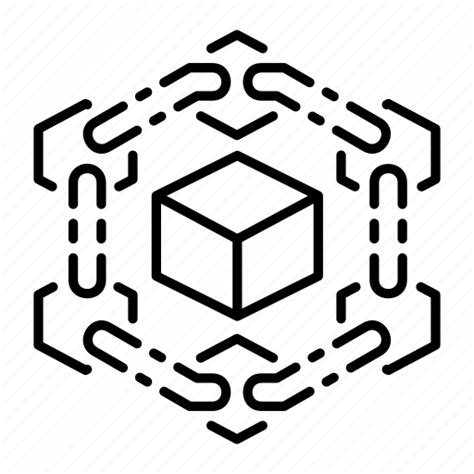 Loop Selection 3d Cube Modelling Framework Prototyping Icon