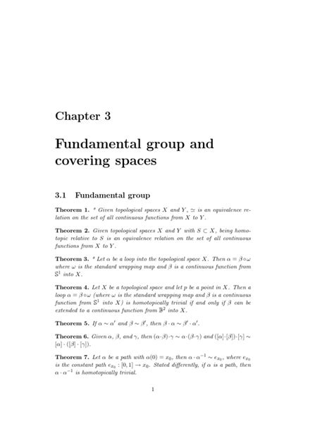 Fundamental Group And Covering Spaces Pdf Algebraic Topology Abstract Algebra