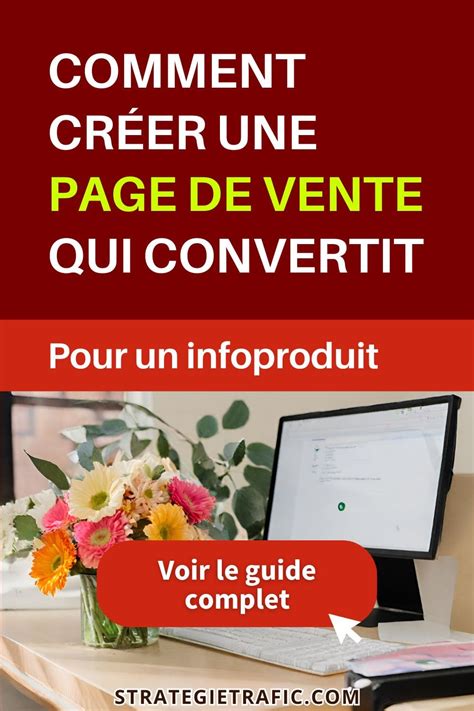 Comment créer une page de vente qui convertit Stratégie Trafic