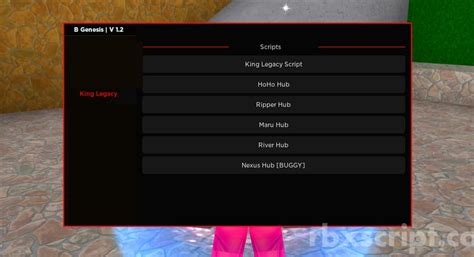 King Legacy Hub Scripts Rbxscript