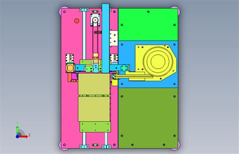 smt小型桌面式自动贴片机 STEP 模型图纸下载 懒石网