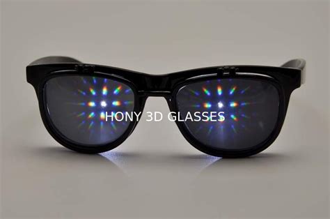 Flip Up Diffraction 3d Fireworks Pc Glasses Eyeglasses For