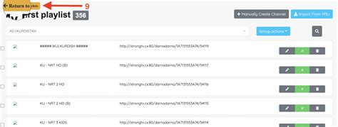 Create Your First Playlist M3U Editor