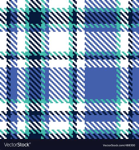 Seamless Abstract Checkered Vector Pattern Vector Image