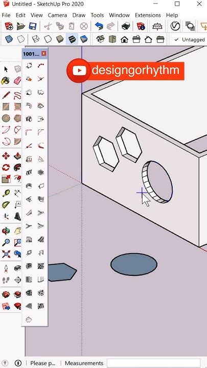 Create Openings With 1001bit Tools In Sketchup Shorts Sketchup