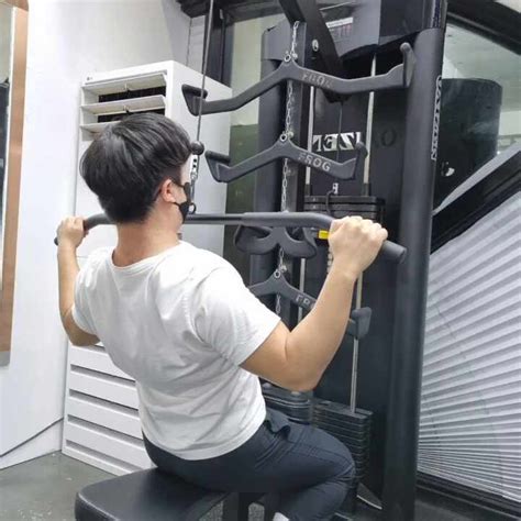 렛 풀 다운 Lat Pull Downs 운동 방법 등 운동 화정 헬스 화정 피티 화이트락 휘트니스 네이버 블로그