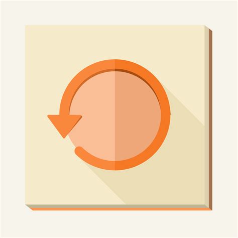 Clipart Square Undo Or Back Button