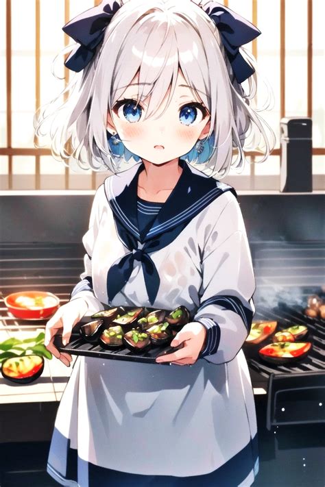 夏野菜の焼き浸し AIArt Aipictors
