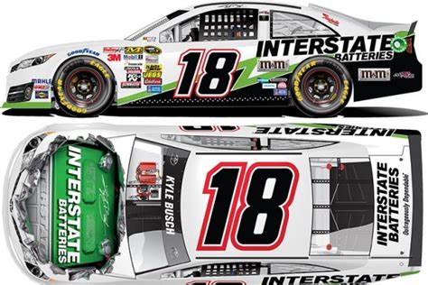 Kyle Busch Interstate Toyota Mac S Motor City Garage
