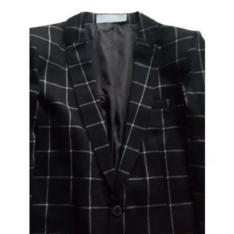 Black Slim Fit Mens Cotton Party Wear Blazer At ₹ 1000piece In