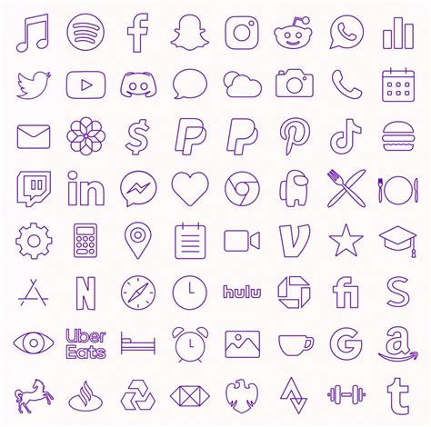 Rose Glitter Iphone Ios App Icons Theme Pack Glitter Etsy Artofit