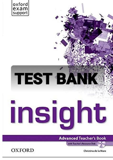 Exam Elaborations Test Bank For Insight Advanced Teachers Book By