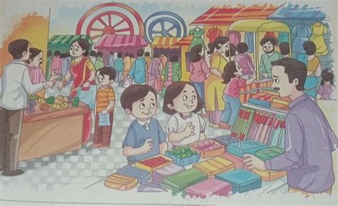 दिए गए चित्र का वर्णन लगभग 30 50 शब्दों में कीजिए