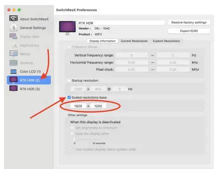 Software M1 Max MacBook Pro Resolution Workaround User Guide