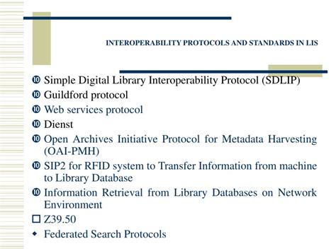 Ppt Interoperability Protocols And Standards In Lis Powerpoint