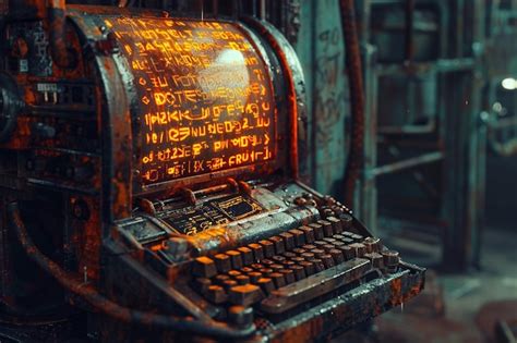 Premium Photo Witness The Enigmatic Glow Of Ancient Glyphs On A Generative Ai