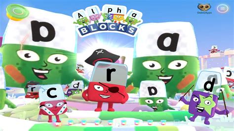 We Made Alphablocks The Letter A B C D F R With Play Doh Touch Apps