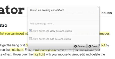An Open Source Javascript Library For Annotation Web Resources