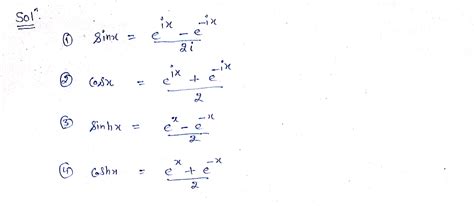 Answered Using Complex Or Real Exponentials Sin 2 Cos Tan R