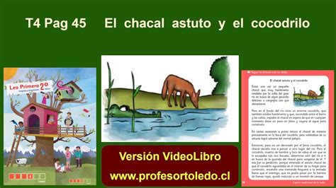 T4 Pag 58 El Astuto Chacal Y El Cocodrilo 07 Oct 2020 Youtube