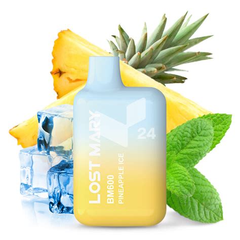 Lost Mary Bm600 Pineapple Ice 20mg Vapebox24 Großhandel Für E Zig