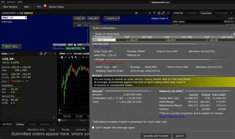 Attach An Fx Order To Trades Interactive Brokers Uk Limited