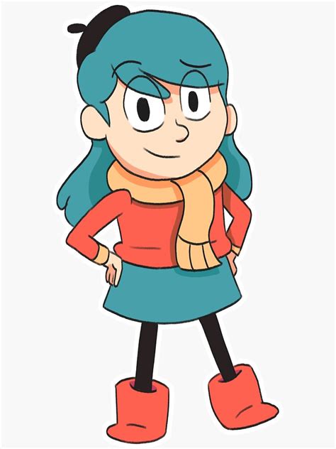 Hilda Animation Show Sticker By Dssdrawings Redbubble