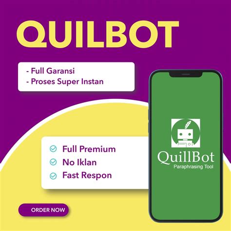Jual Quillbot Akun Premium Bulan Auto Renewal Shopee Indonesia