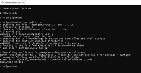 i am stuck with lightgbm r installation please help · issue 2997