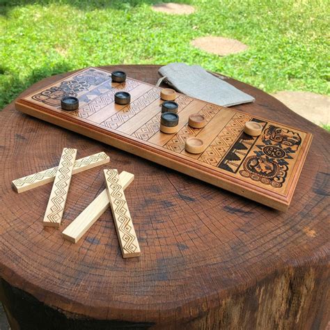 Puluc Strategy Game W Pre Columbian Mesoamerican Origins Etsy