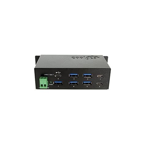 Buy Coolgear USB C Port Hub With Type C And USB Type A Ports DIN Rail And Surge