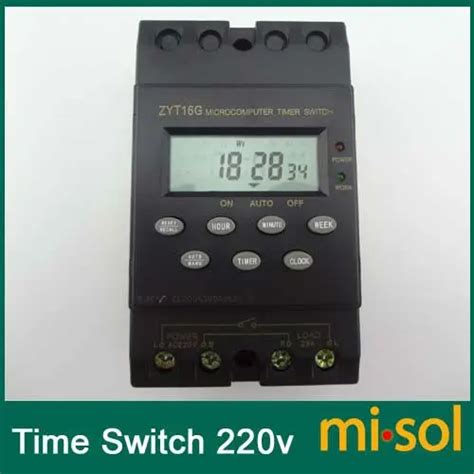 10pcslot 220v Timer Switch Timer Controller Lcd Displayprogramprogrammable Timer Switch 25a