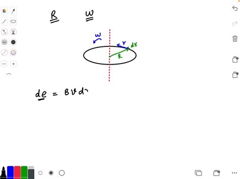 solved a solid metal disk of radius r is rotating around its center