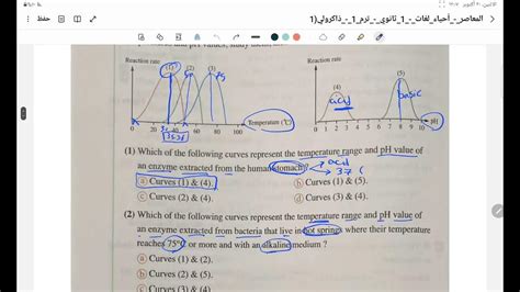 حل كل اسئلة كتاب المعاصر أولى ثانوى Biology 2024 درس ال Enzymatic