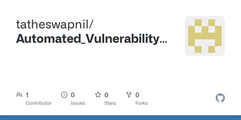 Github Tatheswapnilautomatedvulnerabilityscanningandmonitoring