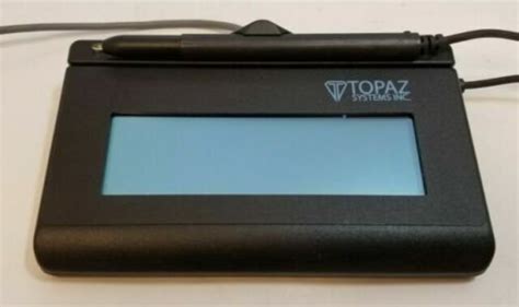 Topaz Systems Signaturegem Lcd 1x5 Electronic Signature Pad Serial