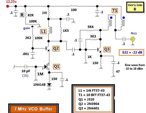 7mhz Vco Buffer Basiccircuit Circuit Diagram